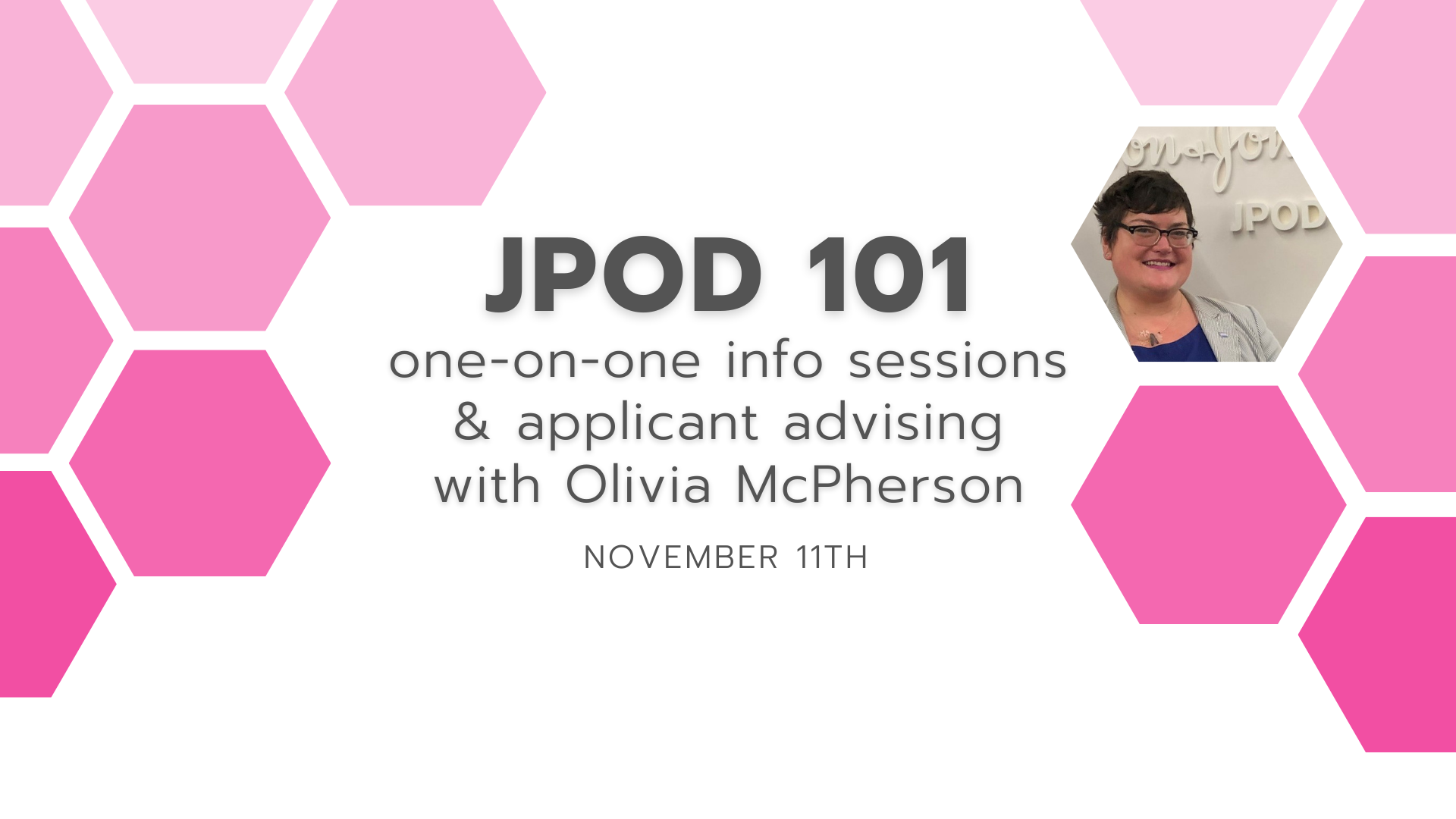 JPOD 101 : Info sessions & applicant advising [Virtual] | Pennovation Works